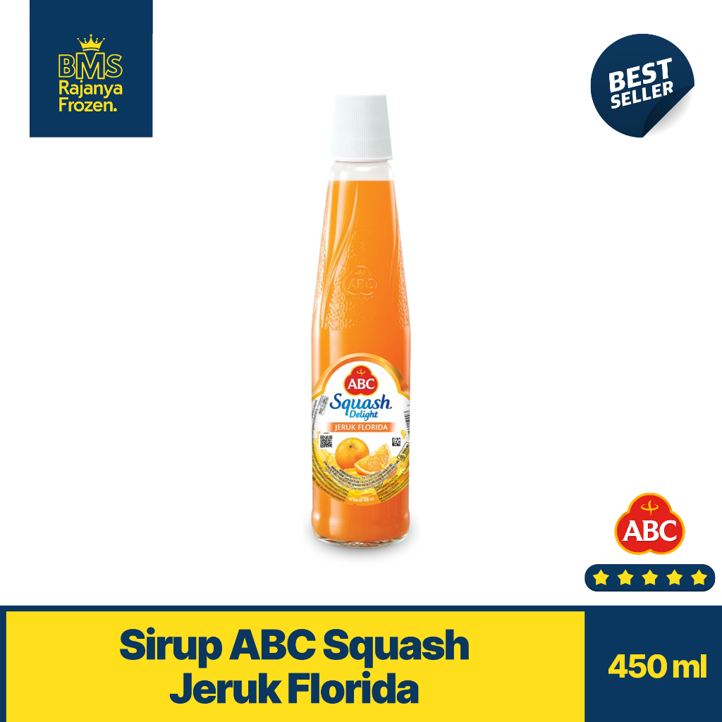 Jual Sirup ABC Squash Jeruk Florida 450ml | Shopee Indonesia