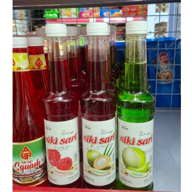 Jual Sirup Niki Sari 450ml (Leci & Cocopandan) | Shopee Indonesia