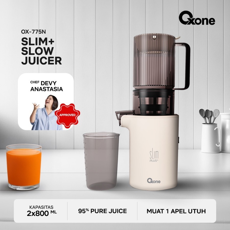 Jual OXONE OX775 OX-775 Slim Deluxe Compact Slow Juicer | Slow Juicer ...