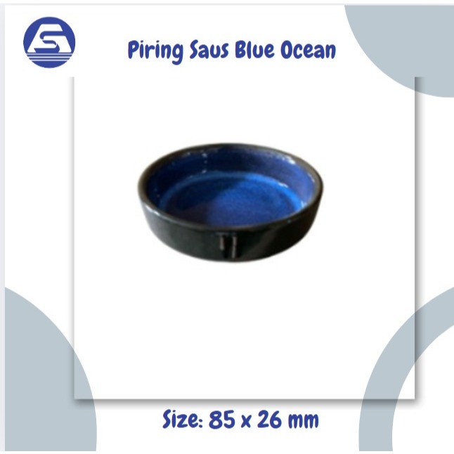 Jual Piring Saus Blue Ocean/Japan Pack | Shopee Indonesia