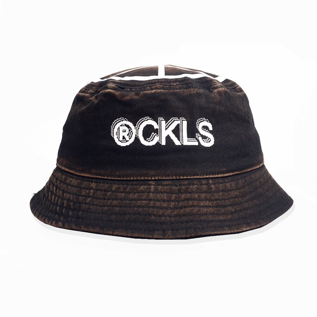 Jual RCKLS. topi Bucket Hat Denim Washing Peace Flow | Shopee Indonesia