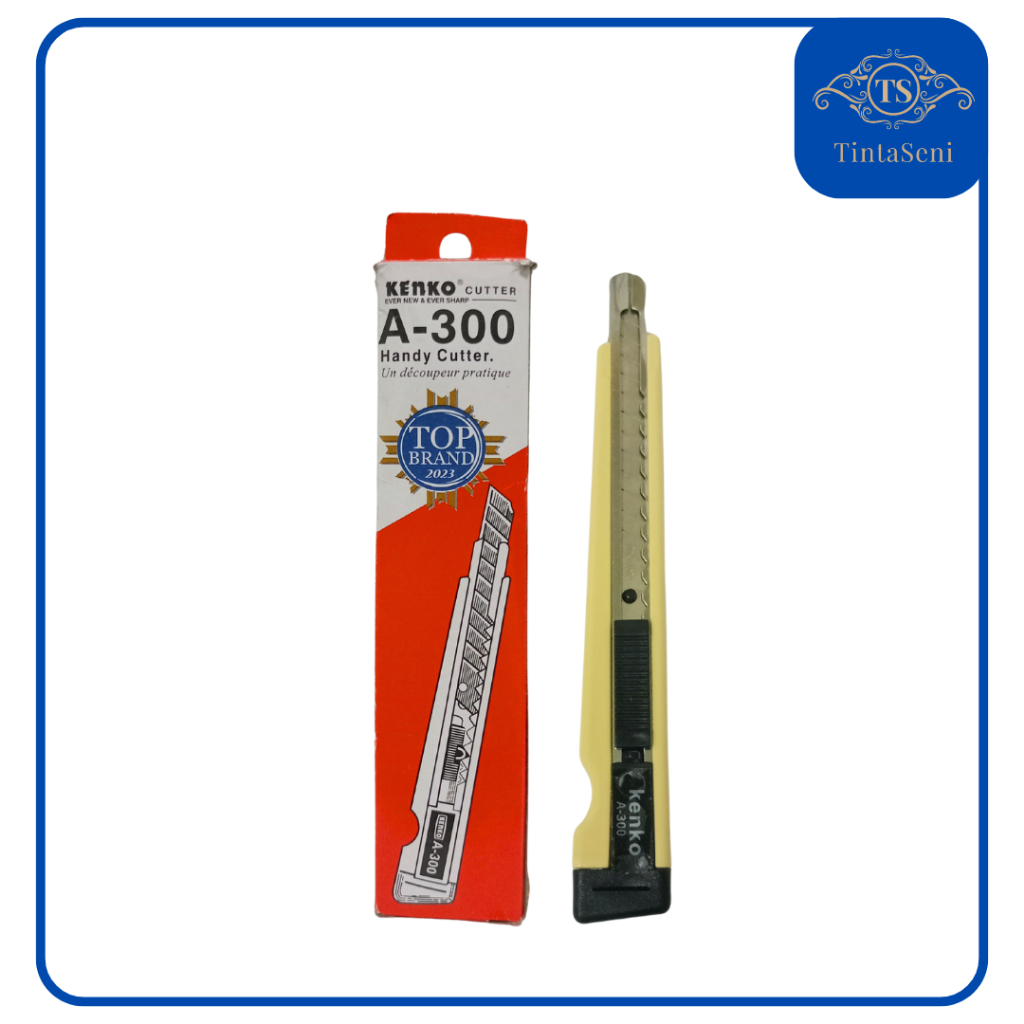 Jual Kater Kenko Kecil Cutter Kenko A300 Termurah Harga Satuan 9mm ...