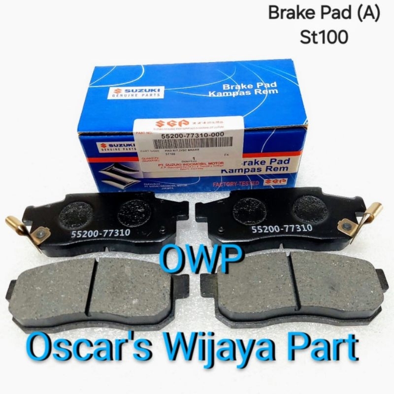 Jual BRAKE PAD/ KAMPAS REM CAKRAM MOBIL SUZUKI ST 100 ORIGINAL | Shopee ...