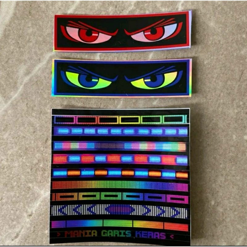 Jual stiker lampu setrobo mata bus miniatur | Shopee Indonesia