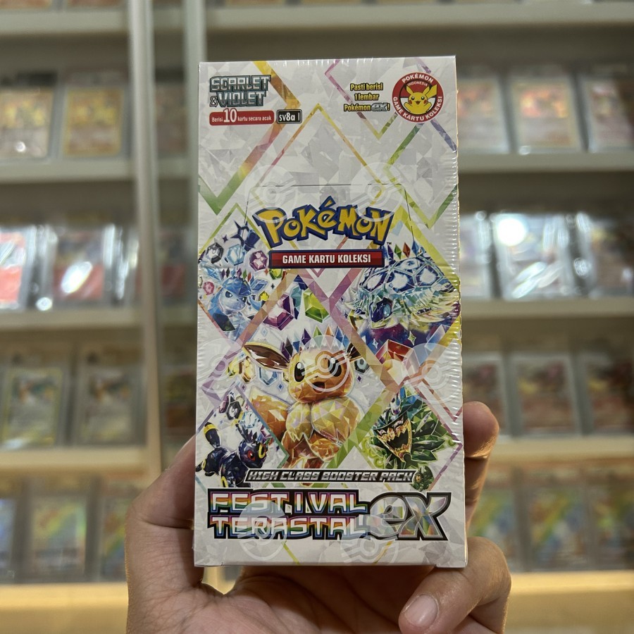 Jual Terastal Festival Ex Booster Box - Pokemon TCG Japan | Shopee Indonesia