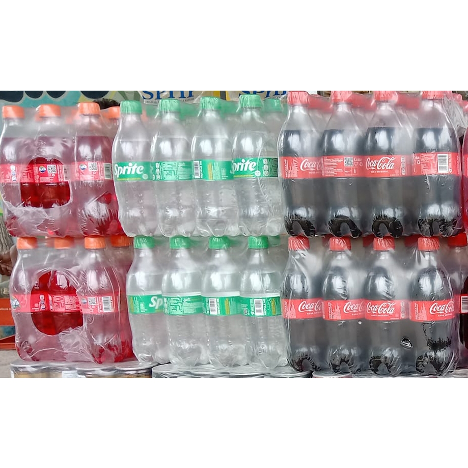 Jual x1 Pack/12 botol pet SPRITE COLA FANTA imut mini pet botol 250mL ...