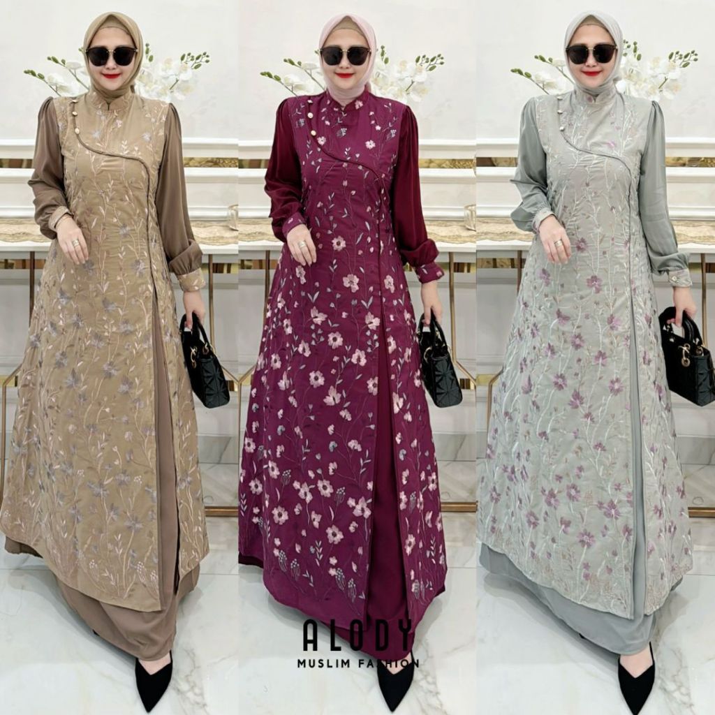 Jual GAMIS KATUN BORDIR BY SHINBIE ALODY OLIVIA RAISHA FARISYA VIALSA ...