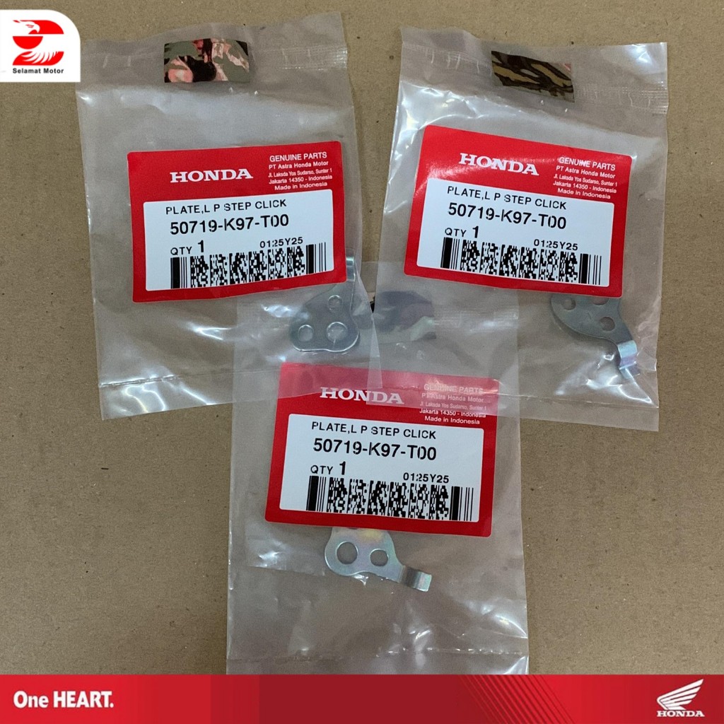 Jual Plate L P Step Click – PCX 150 K97 & PCX Hybrid ( Untuk Bagian ...
