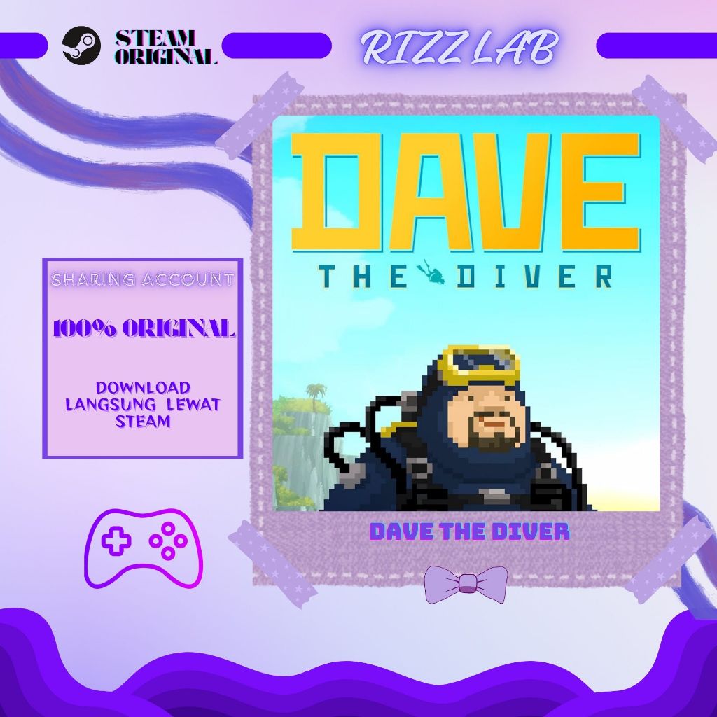 Jual Dave the Diver PC original Steam guard | Shopee Indonesia
