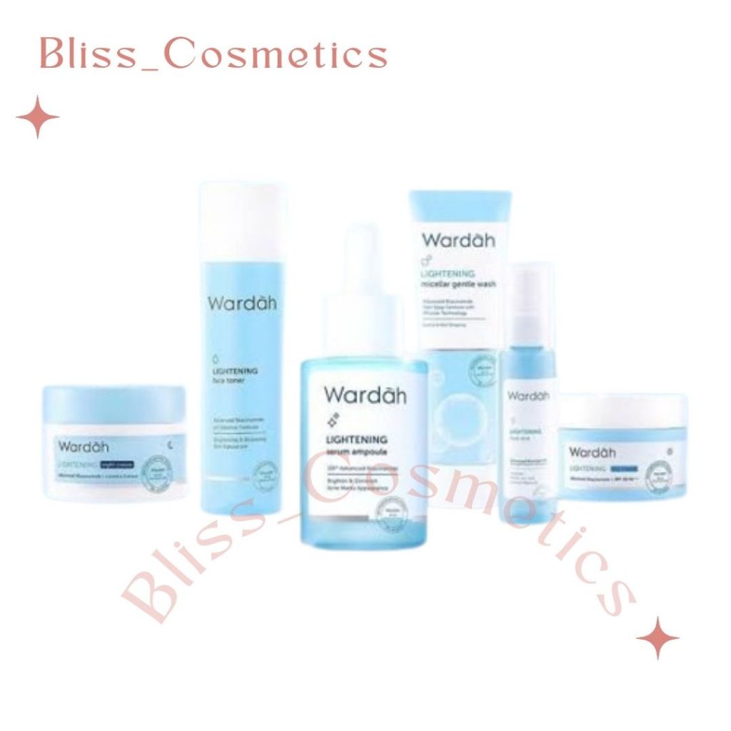 Jual WARDAH Lightening All Series Lengkap - Rangkaian Skincare untuk ...