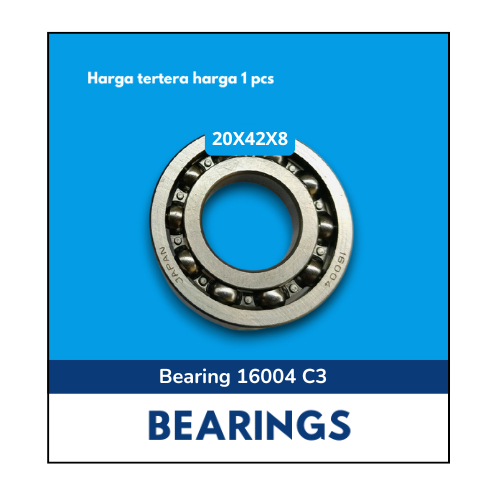 Jual Bearing 16004 C3 Open N*N Japan | Shopee Indonesia