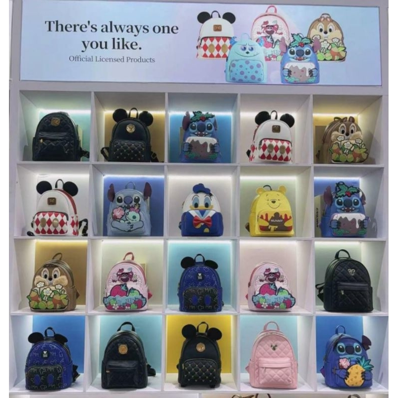 Jual Disney Backpack Licensed 100% Original Mesuca Megos | Shopee Indonesia