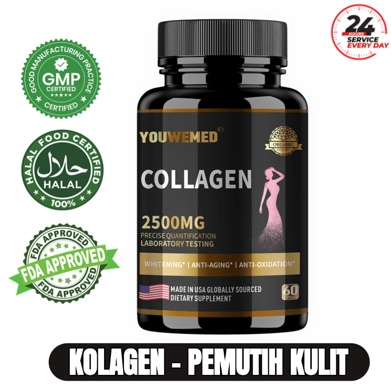 Jual Collagen, Memperkuat Rambut & Kuku, 60 Kapsul | Shopee Indonesia