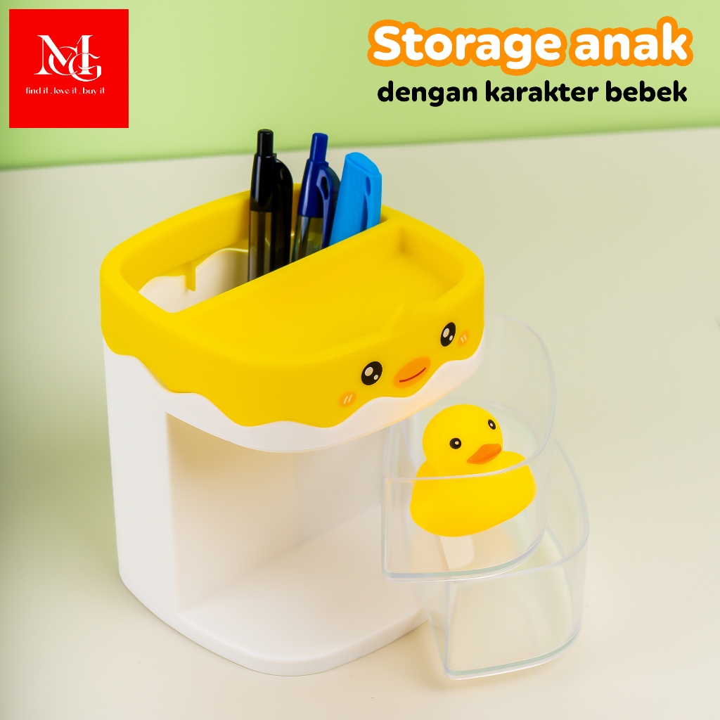 Jual Rak / Storage Tempat Penyimpan Alat Tulis Untuk Anak / Kantoran ...