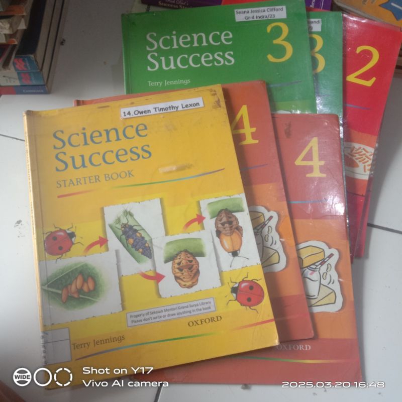 Jual BUKU SCIENCE SUCCESS STUDENT BOOK BY TERRY JENNINGS ORIGINAL ...