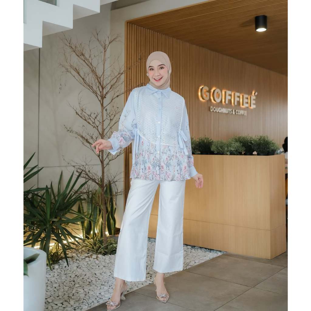 Jual BySist.co - (READY STOCK) Raya Series Blouse Atasan Wanita ...