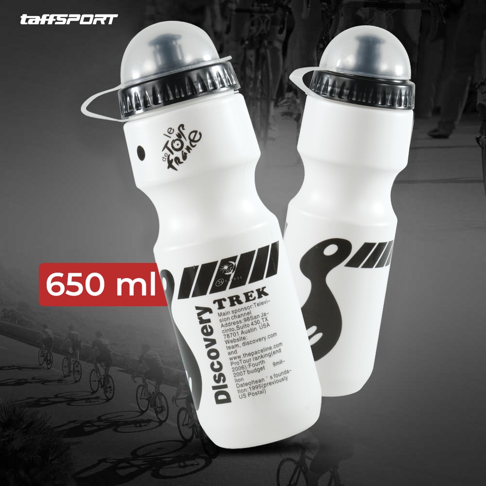 Jual TaffSPORT Discovery Botol Minum Sepeda Olahraga with Dust Cover ...