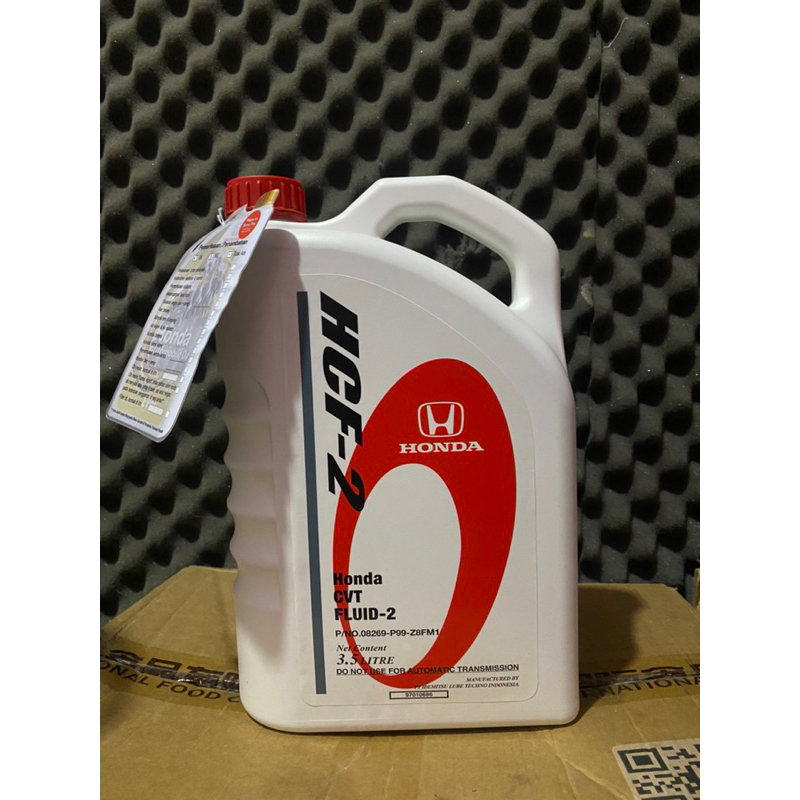 Jual Oli Transmisi Matic CVT Honda HCF-2 (3,5L) Original // oli matic honda hcf2 // oli ...