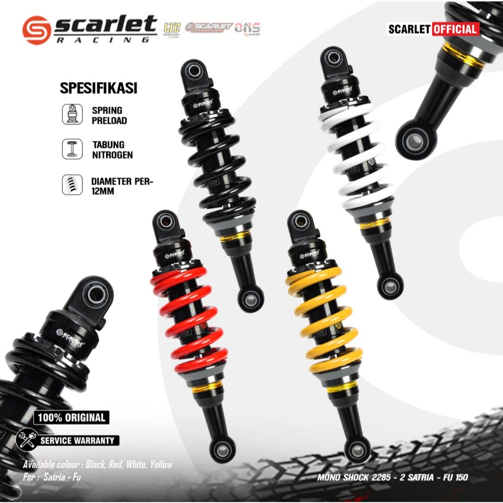 Jual monoshock SUZUKI SATRIA FU SHOCKBREAKER belakang fu karbu/facelift ...