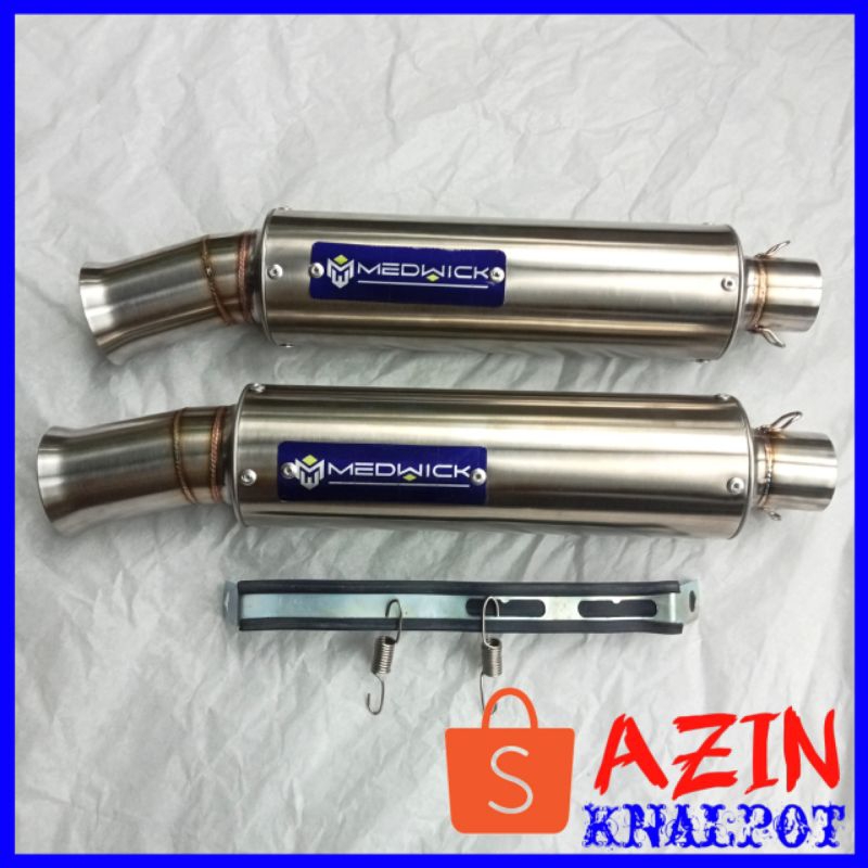 Jual Slencer knalpot racing MEDWICK universal inlet 38 mm | Shopee ...