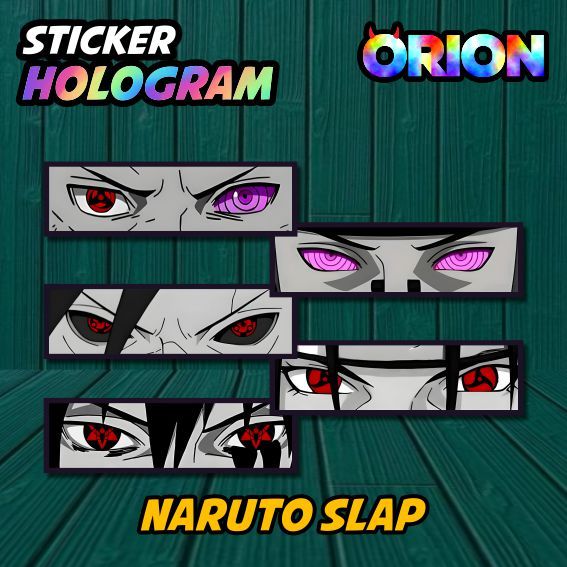 Jual Stiker Slap Lewd Eye Naruto Sasuke Madara Itachi Gaara Hinata ...