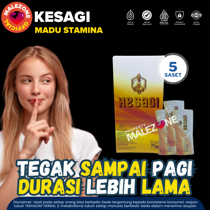 Jual Kesagi Madu Stamina Kuat Pria Tahan Lama Asli Original | Shopee ...