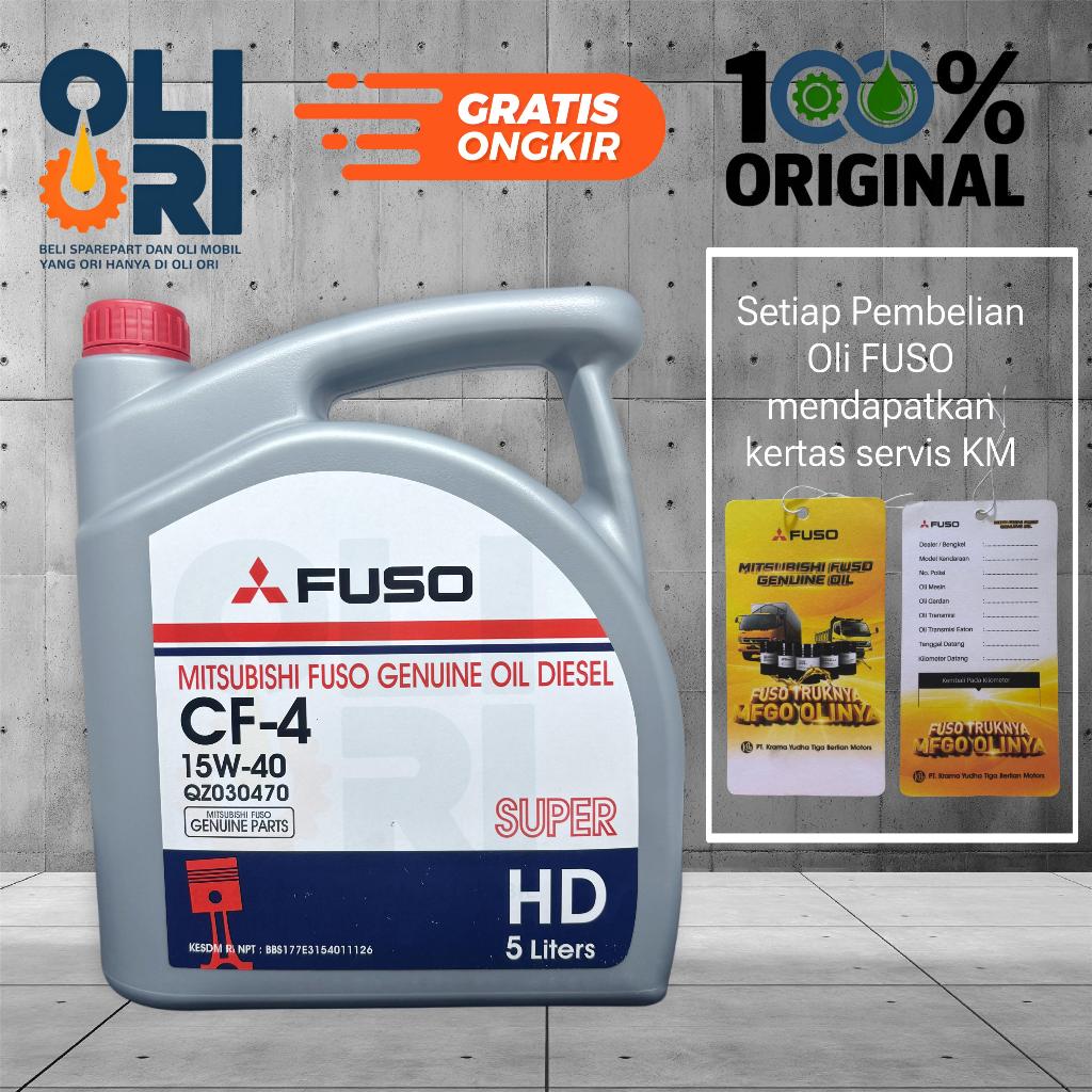 Jual Oli FUSO HD 15W-40 5L Genuine Oil Original Mitsubishi Mobil dan ...