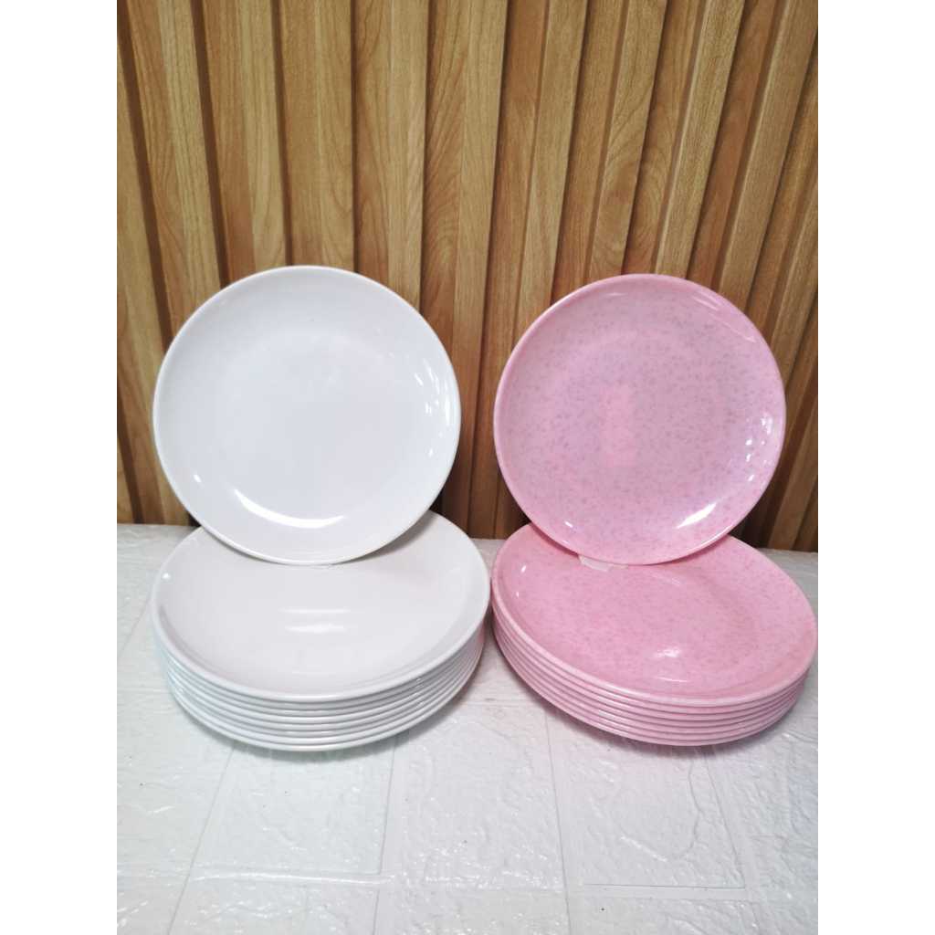 Jual TOPTREE MELAMIN PIRING PLAT TANPA BINGKAI TEBAL P7808/PIRING ...