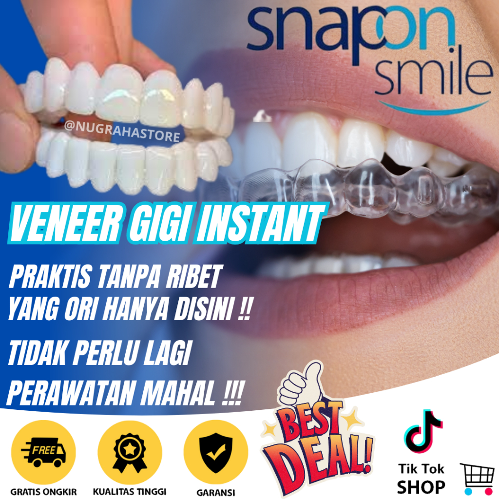 Jual Gigi snap on smile Box Original 100% | Shopee Indonesia