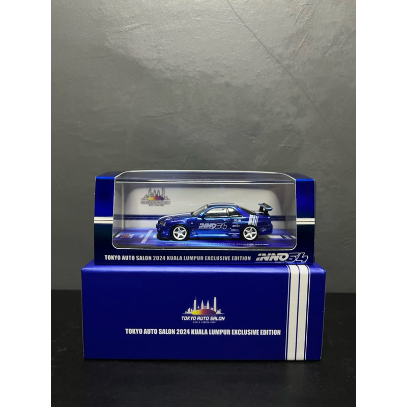 Jual Inno64 - CHASE Nissan Skyline GT-R R34 (Tokyo Auto Salon 2024 ...