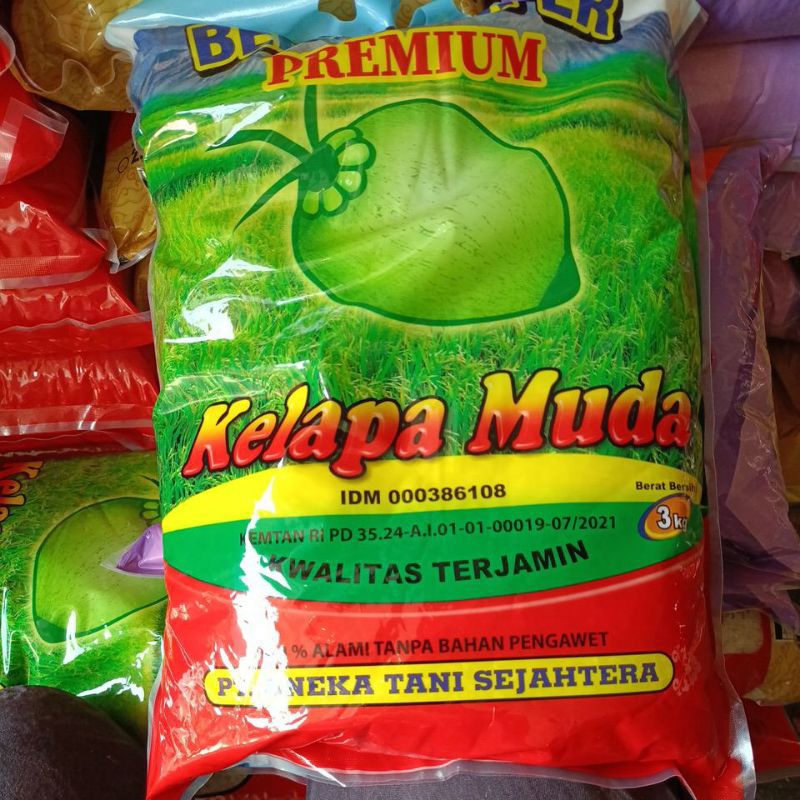 Jual beras kelapa 3kg | Shopee Indonesia