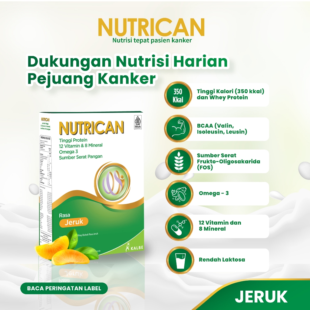 Jual Nutrican Jeruk 245 gram - Nutrisi Tinggi Energi dan Protein | Shopee Indonesia