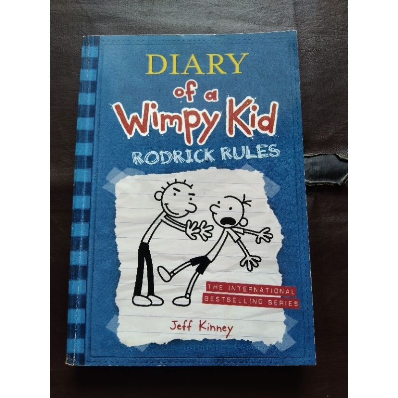 Jual Buku Import DIARY OF A WIMPY KID RODRICK RULES by Jeff Kinney ...