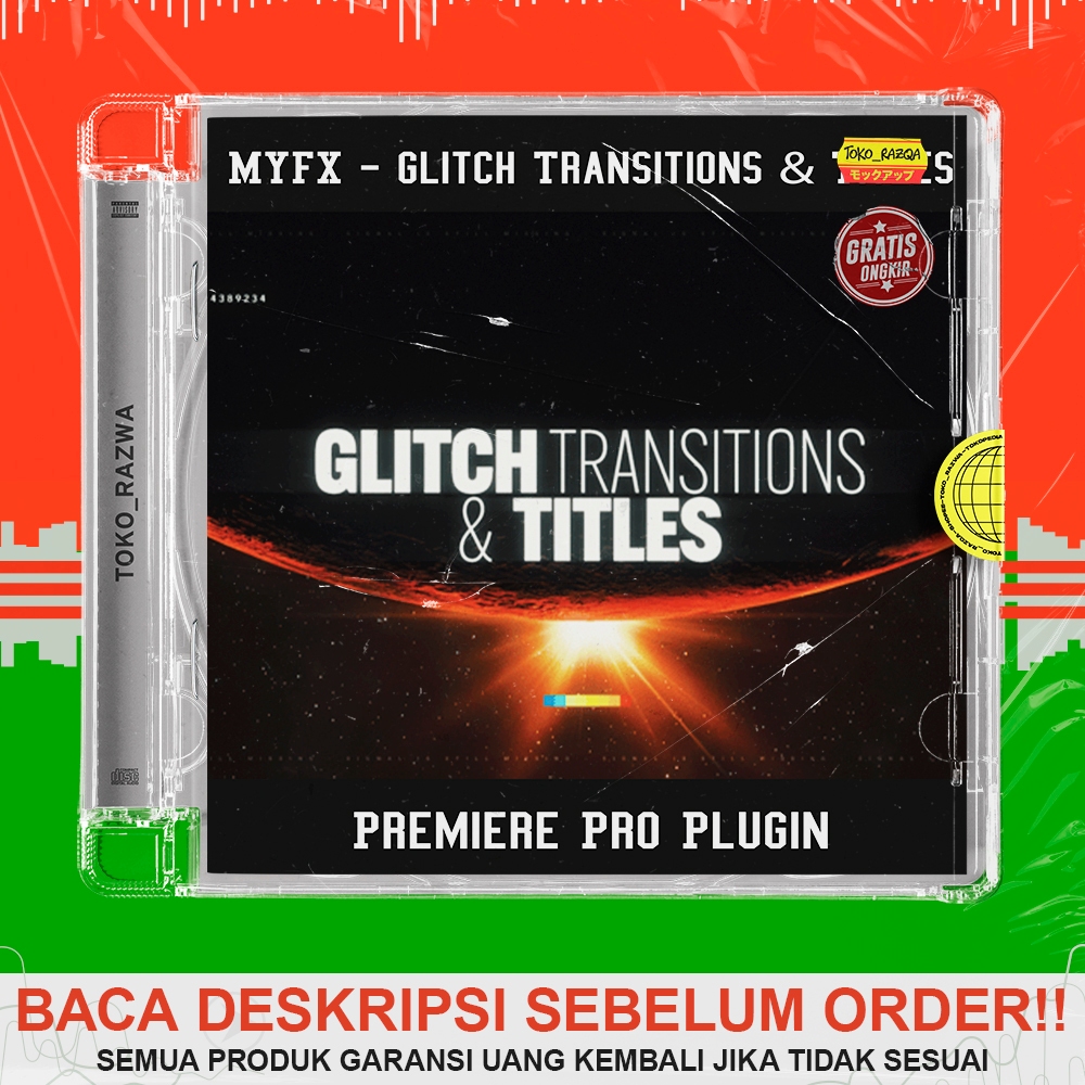 Jual After Effects - Premiere Pro Plugin - MYFX - Glitch Transitions ...