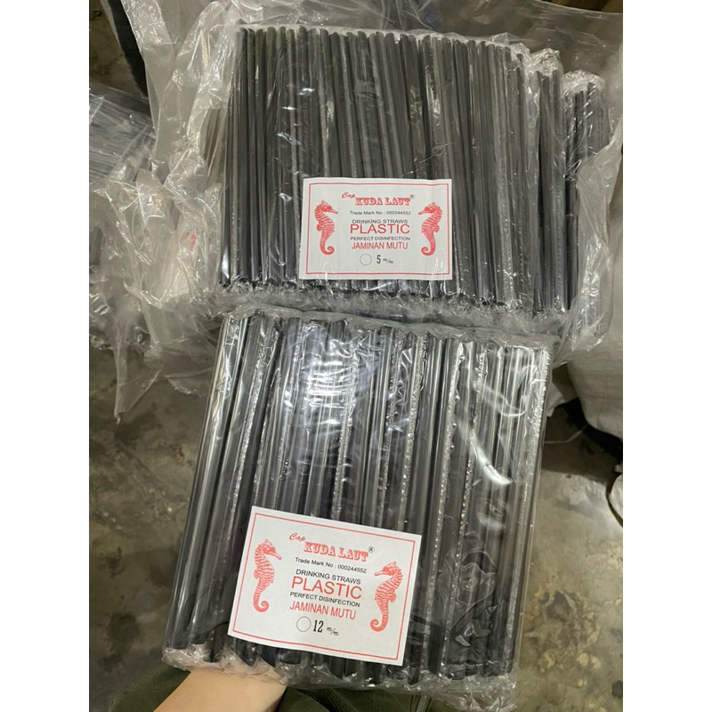 Jual SEDOTAN HITAM STERIL CAP KUDA LAUT 5MM 12MM PANJANG 21CM LURUS ...