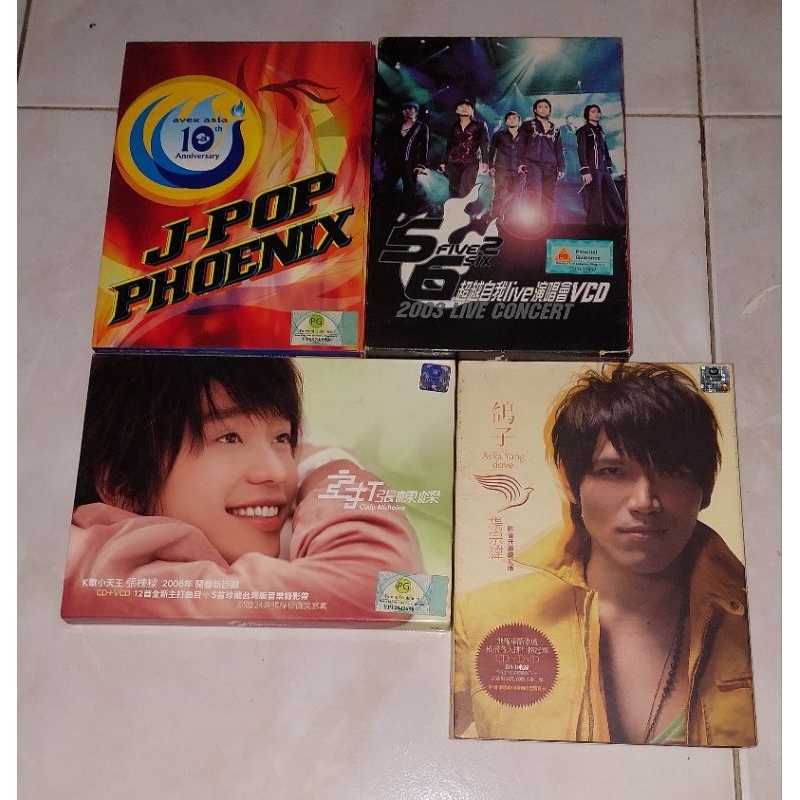 Jual cd, vcd, dvd J-POP PHOENIX / 5566-2003 Live Concert (3) / Only NICHOLAS / ASKA YANG-Dove ...