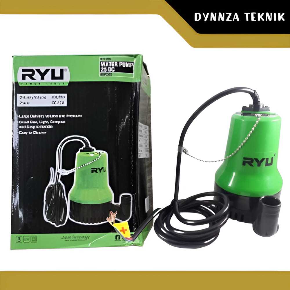 Jual Pompa Celup Kolam Ikan Aquarium RYU RWP 25DC/Water Pump RYU RWP 25 ...