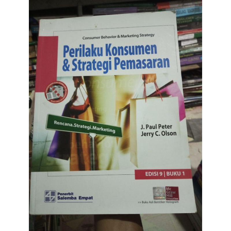 Jual ORIGINAL / perilaku konsumen & strategi pemasaran edisi 9 buku 1 | Shopee Indonesia