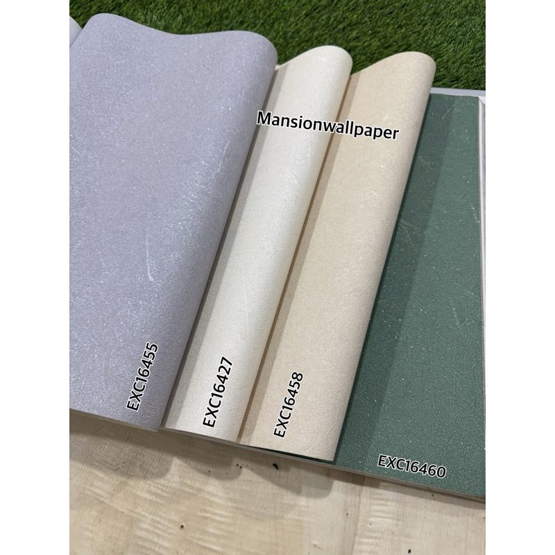 Jual Wallpaper Dinding Polos Murah Minimalis Abu Grey Cream Beige Hijau ...