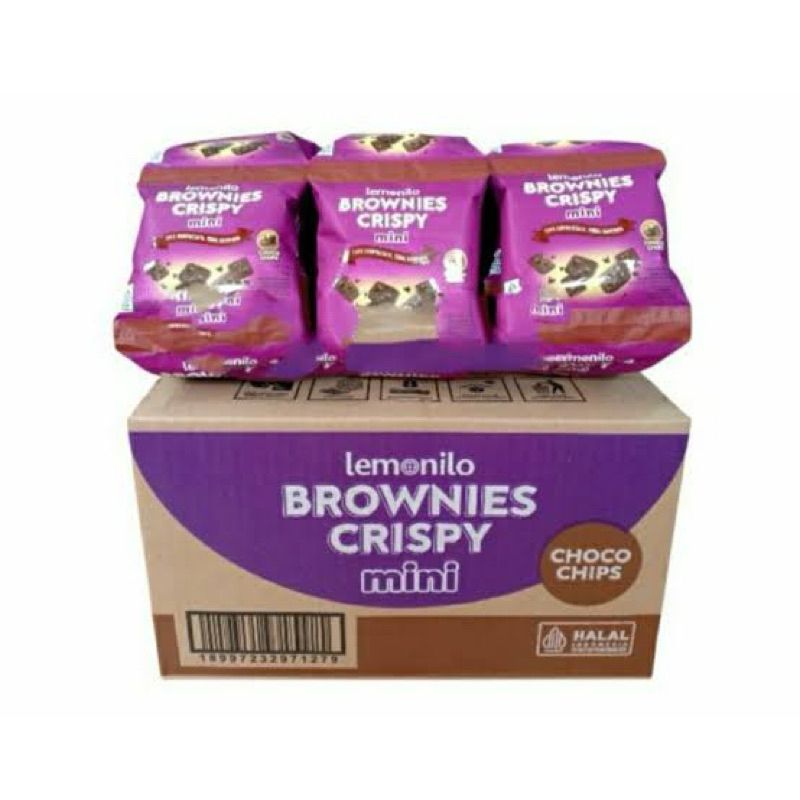 Jual [BACA DESKRIPSI] LEMONILO BROWNIES CRISPY CHOCOLATE @9G | LEMONILO ...