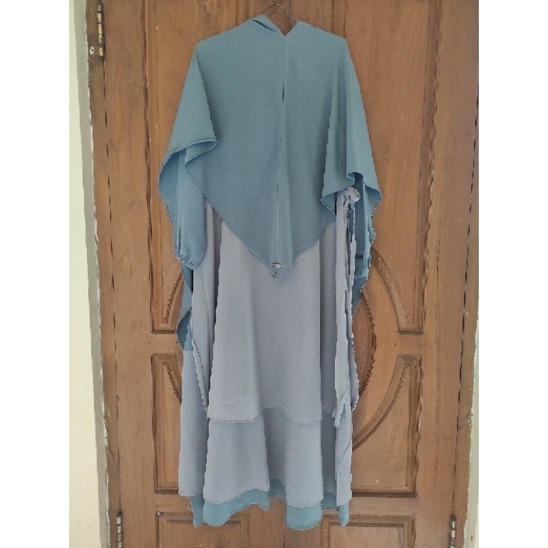 Jual gamis set nibras haitwo | Shopee Indonesia