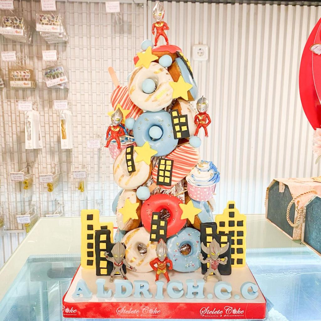 Jual Donat/Donat Ulang Tahun/Donat Ulang Tahun/Donata Tower Tema ...