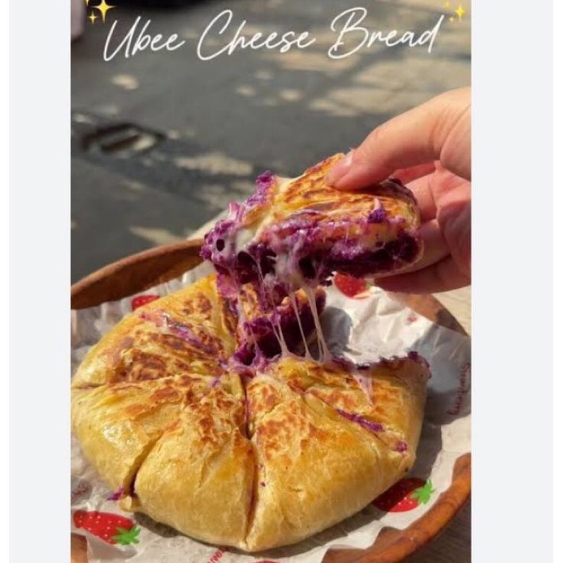 Jual Purple Sweet Potato Cheese Bread Ubi Ungu Roti Keju Lumer | Shopee ...