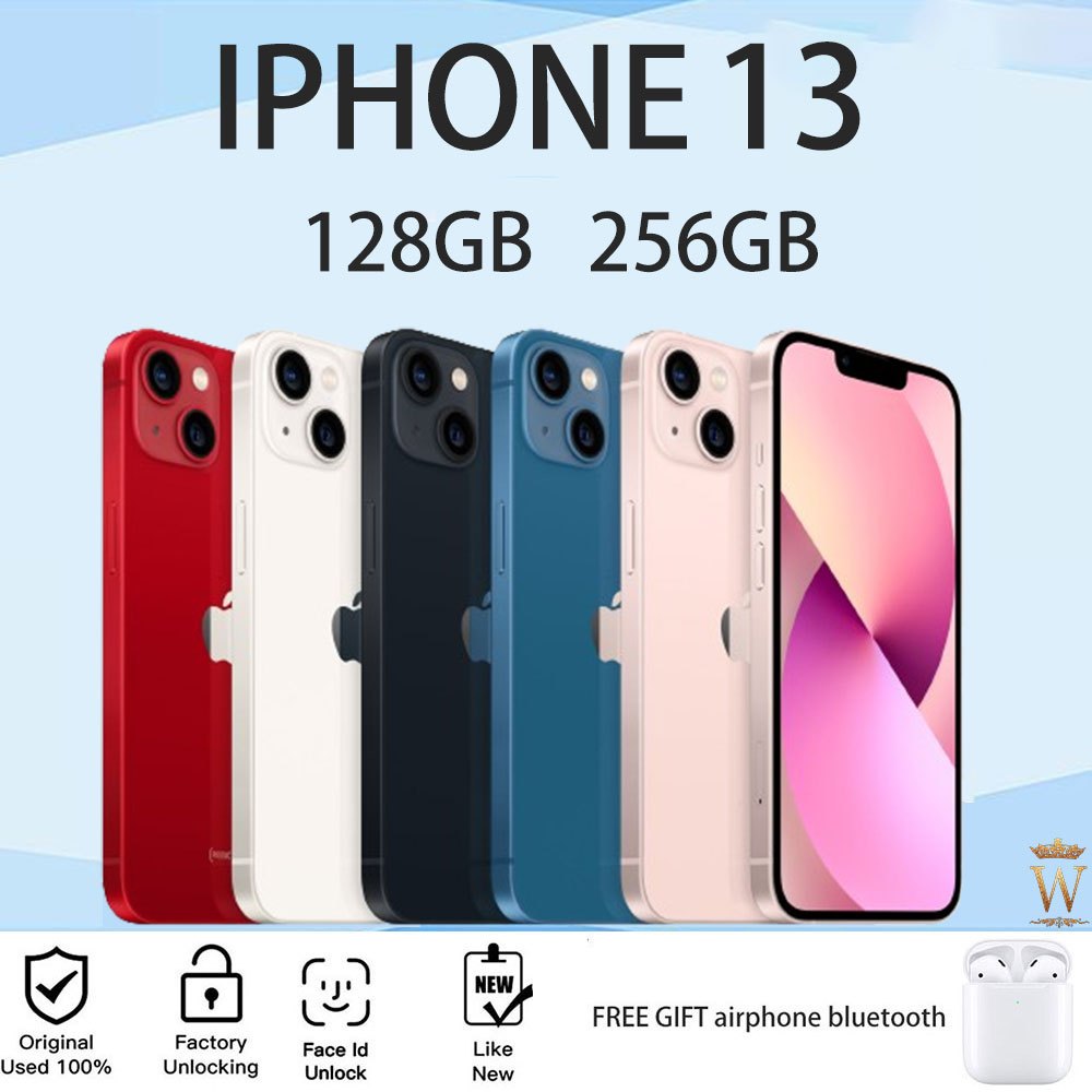 Jual Apple iPhone 13 128GB/256GB Second BEKAS ORIGINAL 100% MULUS ...