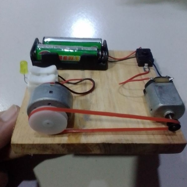 Jual DIY STEM Mini Generator / Praktik Mengubah Energi Gerak Menjadi ...