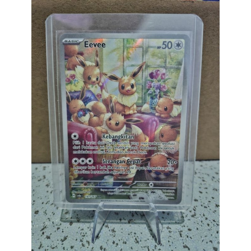 Jual Kartu Pokemon Eevee AR ( Indonesia ) | Shopee Indonesia