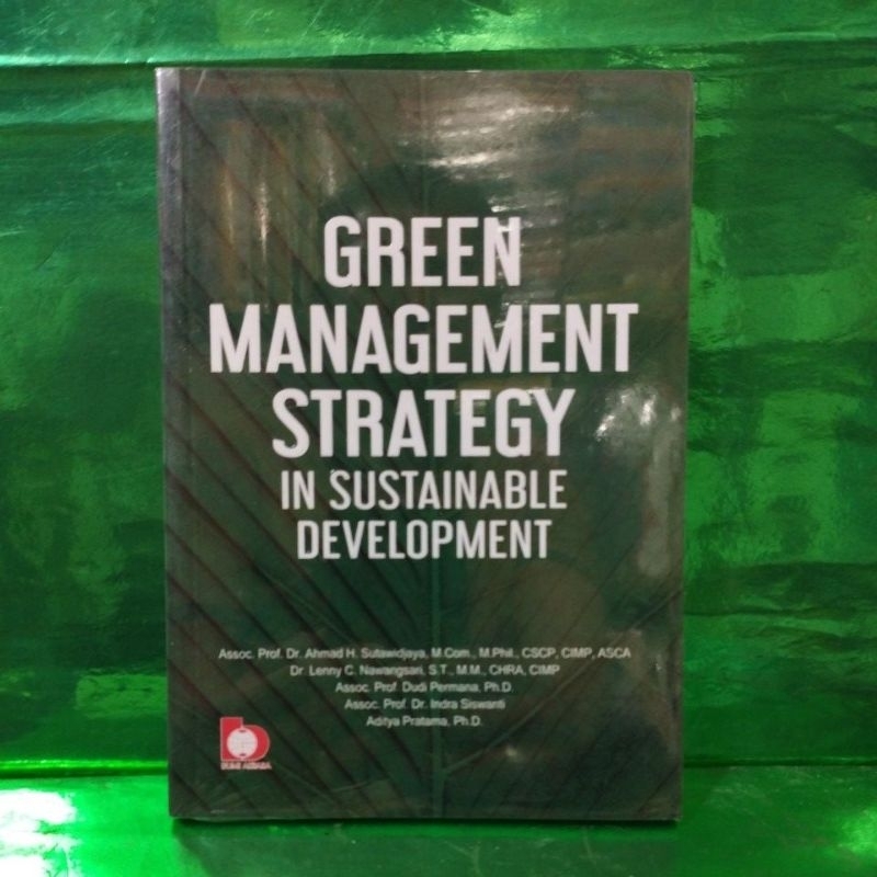Jual Buku Original Green Management Strategy In Sustainable Development | Shopee Indonesia