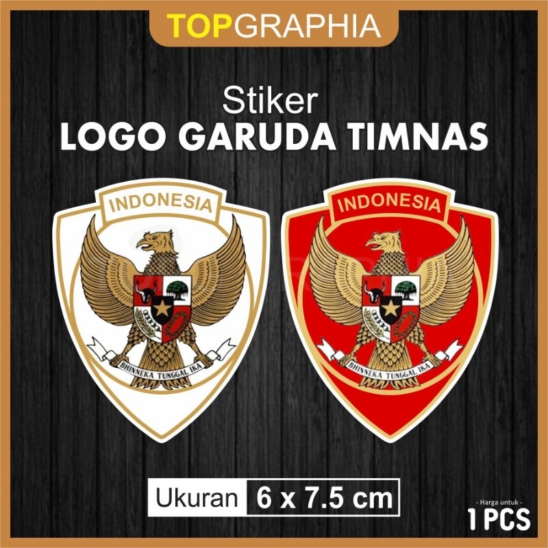 Jual Stiker Timnas Indonesia / Logo Timnas Garuda / Logo Garuda Merah ...