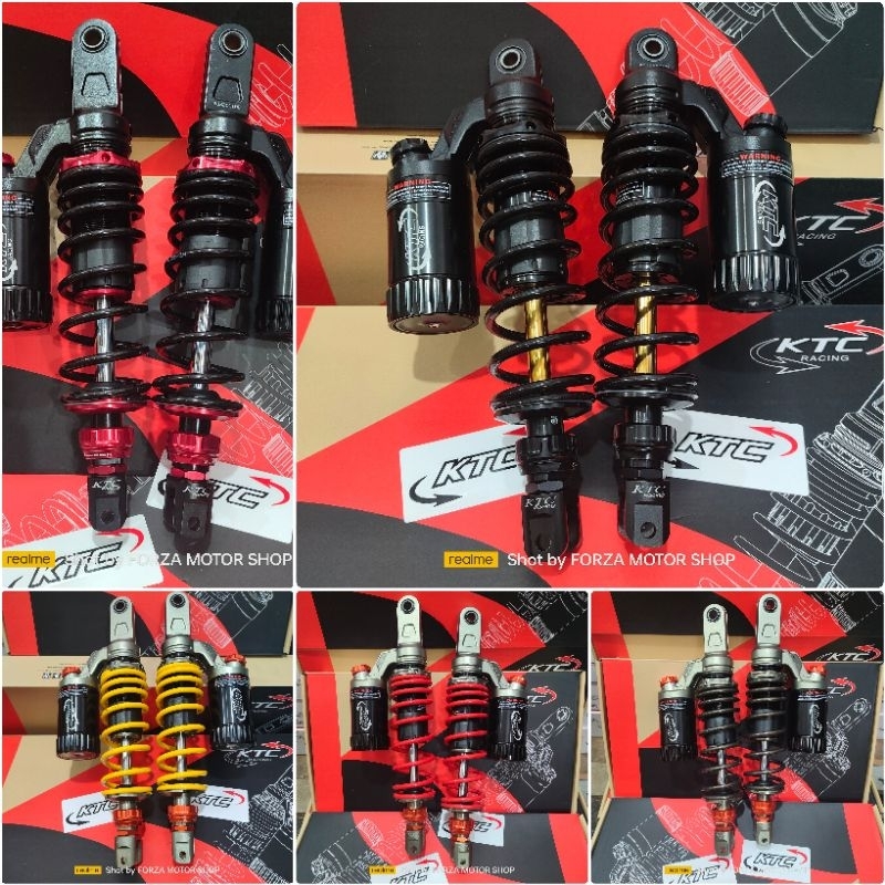 Jual Shockbreaker KTC Racing Extreme Black Series Original Size Aerox ...