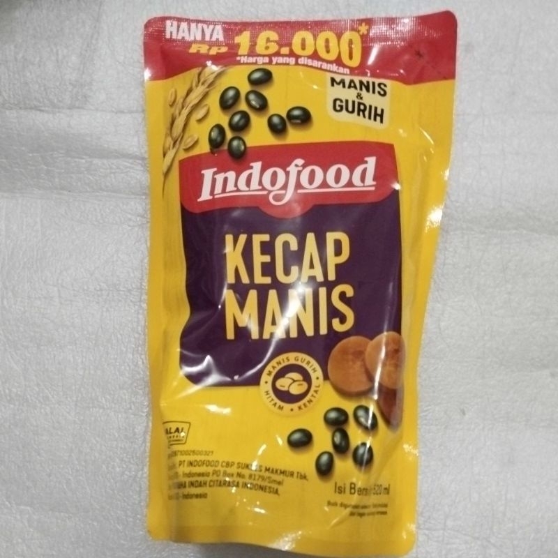 Jual KECAP INDOFOOD 520ML | Shopee Indonesia